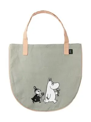 KAPTURE Moomin & Little My Tote Bag - Grey