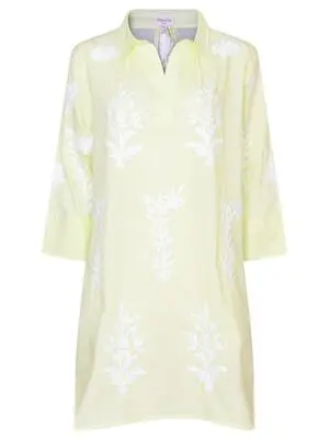NOLOGO-CHIC Short Tourist Dress With Embroidery - Green