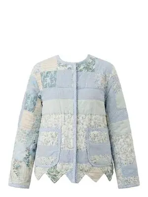THE WELL WORN The Well Worn The Chloe Quilted Patchwork Jacket