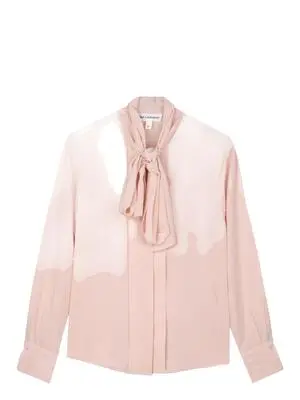 BEL CASHMERE Carmen Blouse - Pink
