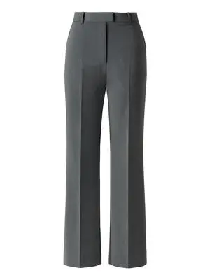 ATS THE LABEL Louise Straight-fit Trousers - Grey