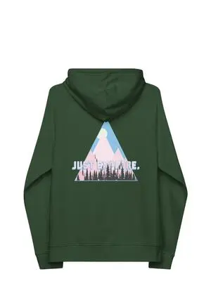 ANCHOR & CREW Seeker Organic Cotton Raglan Hoodie - Green