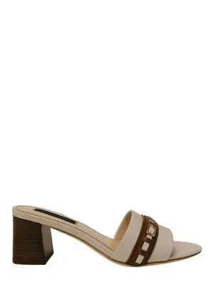 KENDALL LOUISE Ruby Heel Sandals - Brown