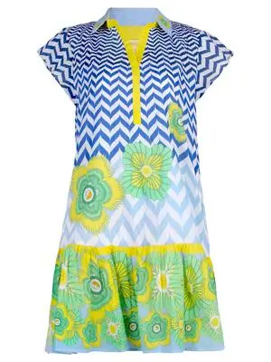 ISLAPAYAL Havana Mini Dress - Blue