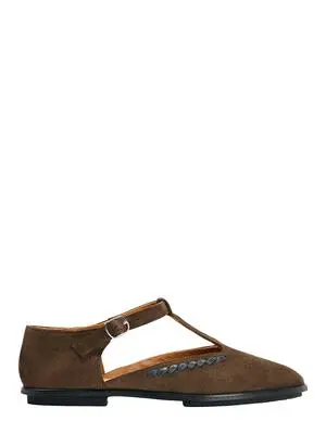 NAGUISA Rui Olive Mary Jane - Green