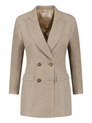 VULTO Silk Bouclé Jacket - Gold