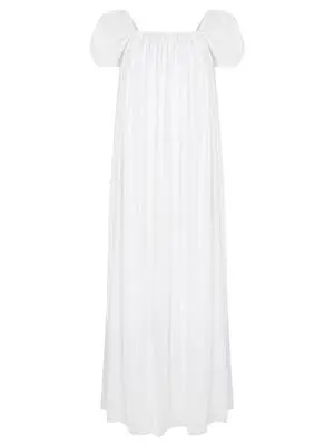 NAZLI CEREN Mazel Fluid Dress - White