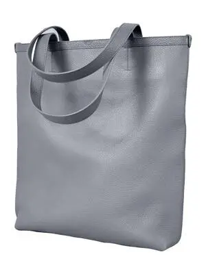 GODI. The Ivy Handmade Leather Tote Bag - Grey