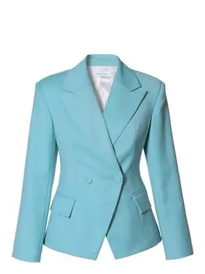 AGGI BY HALEWSKI X-shaped Blazer - Blue
