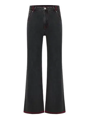 PCFG Regular Fit Denim Pant - Black