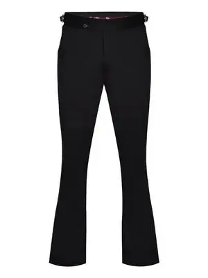 DAVID WEJ Paco Gurkha Chinos Trouser - Black
