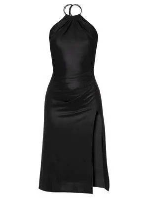 AGGI BY HALEWSKI Maricel Midi Dress With Open Back