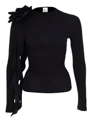 HERFETCH Top With Rose Detail