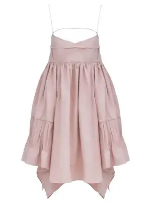 YULIA EFROS Sleeveless Layered Dress - Pink