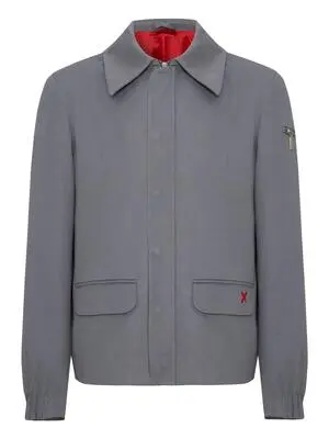 PCFG Pure Cotton Gabardine Puffer Jacket - Grey