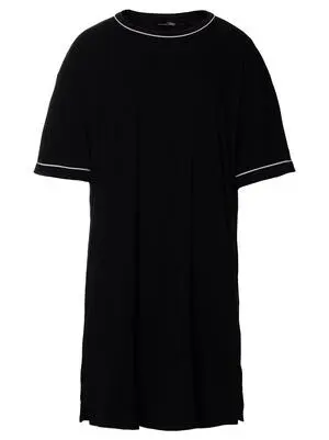 PRETTY YOU Bamboo Classic Tee Dress - Black