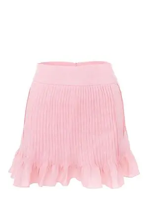 UNDERFLIRTY Breeze Linen Skirt - Pink