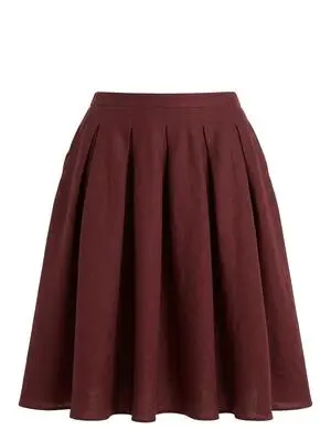 ASHITA FERNANDES Chloe Skirt - Brown