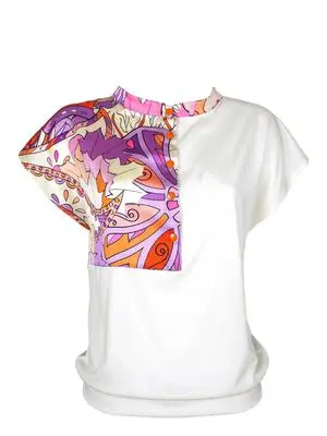 LALIPOP DESIGN Abstract Print Blouse - Orange