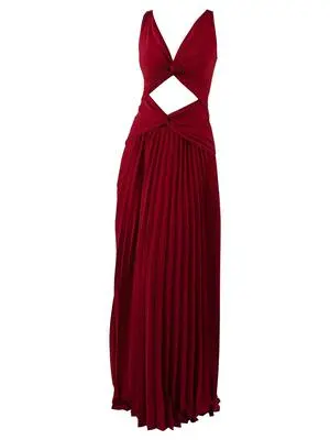 LAMIDE SADIPE Celestia Gown - Red