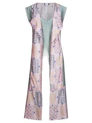 MAISON QALA Noor Overlay Set - Pink