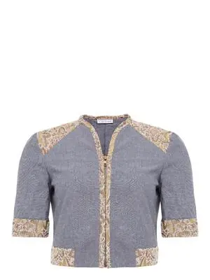 MISHA VAIDYA Leya Cropped Jacket