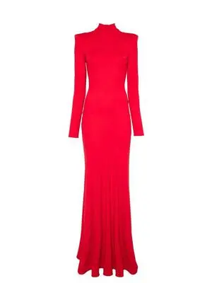 UNDERFLIRTY Daria Long Dress - Red
