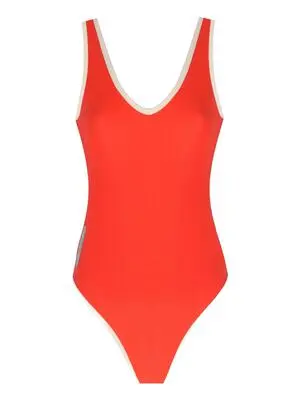 YORSTRULY Flashback One-Piece Swimsuit Red