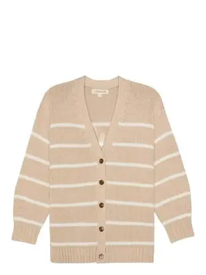 ELLSWORTH + IVEY Neutrals Elizabeth Knit Cardigan