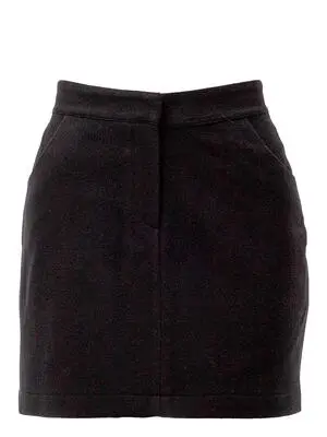 MAISON BOGOMIL Mini Wool Skirt - Black