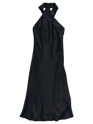Pinnacle By Shruti Sancheti Halter Swg Mi Dress In Yellow - 75% Off |  Editorialist