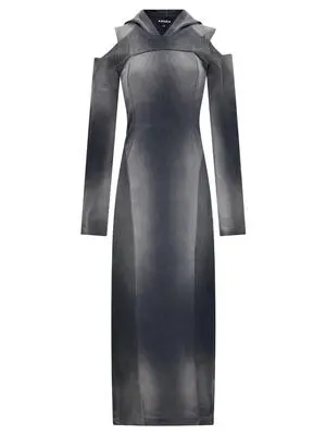ARDEA Hooded Stealth Dress