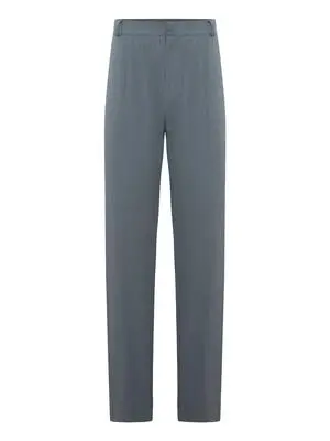 PCFG Striped Woven Casual Pant - Grey
