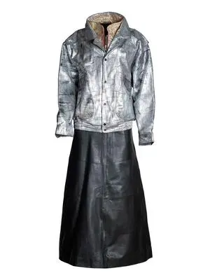 ZASTASTUDIO Leather Skirt - Black