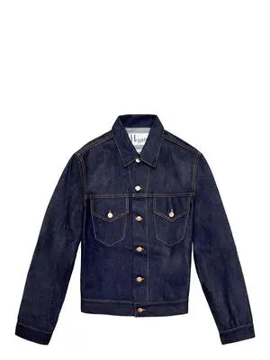 HEGARTY Tailored Denim Trucker Jacket - Blue