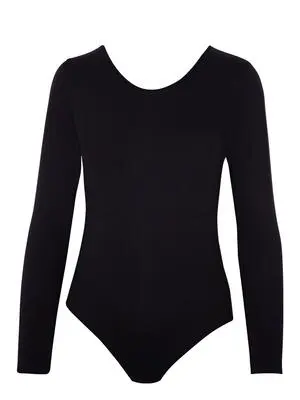 ZD ZERO DEFECTS Long-sleeve Bodysuit - Black