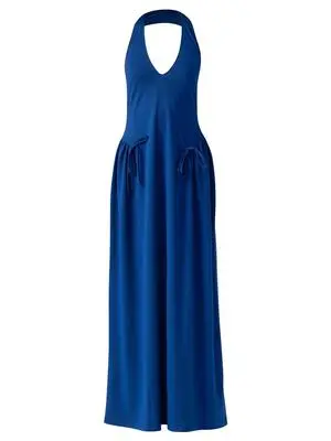 ENXHALINE Long Ame Dress - Blue