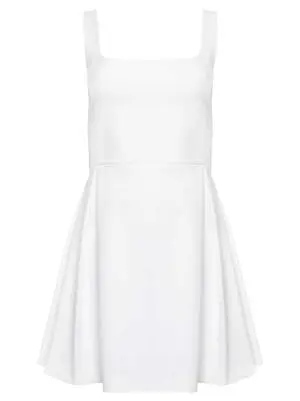 FOREVER YOUNG THE LABEL Mini Poplin Dress - White