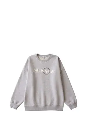 MIMHÍ MAISON Pilates Club Oversized Sweatshirt - Grey