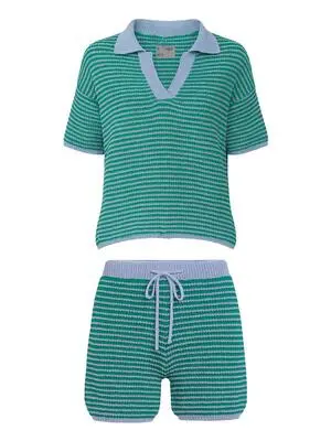 ATS THE LABEL Gema Knit Set - Green