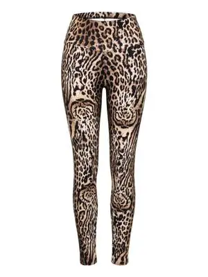 BEFITNESSLOU Brown / Black Legging Leopard Queen - Brown/black