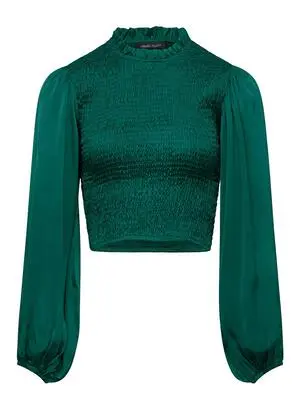 URBAN TOUCH High Neck Bodycon Long Sleeve Top
