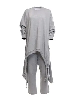 CLOTHES BY LOCKER ROOM Asymmetric Activewear Set - Grey