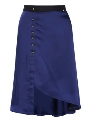 LAHIVE Sabine Button Down Skirt - Blue