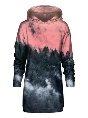 ALOHA FROM DEER Forest Oversized Hoodie Dress - Grey