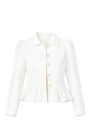 YUMI Fitted Peplum Jacket