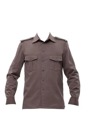 MAISON BOGOMIL Military Shirt - Grey