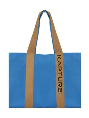 KAPTURE Kix Tote Bag - Blue/brown