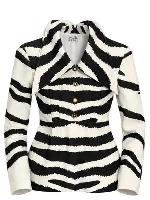 AZALI Zebra Fira Mini Dress