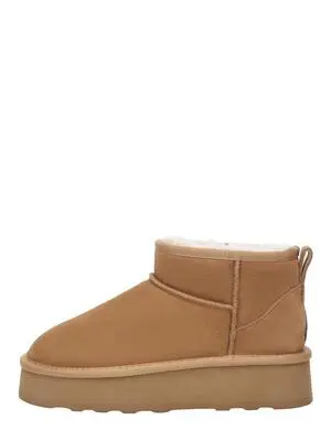 EVERAU AUSTRALIA Heron Ultra Mini Platform Boots - Gold